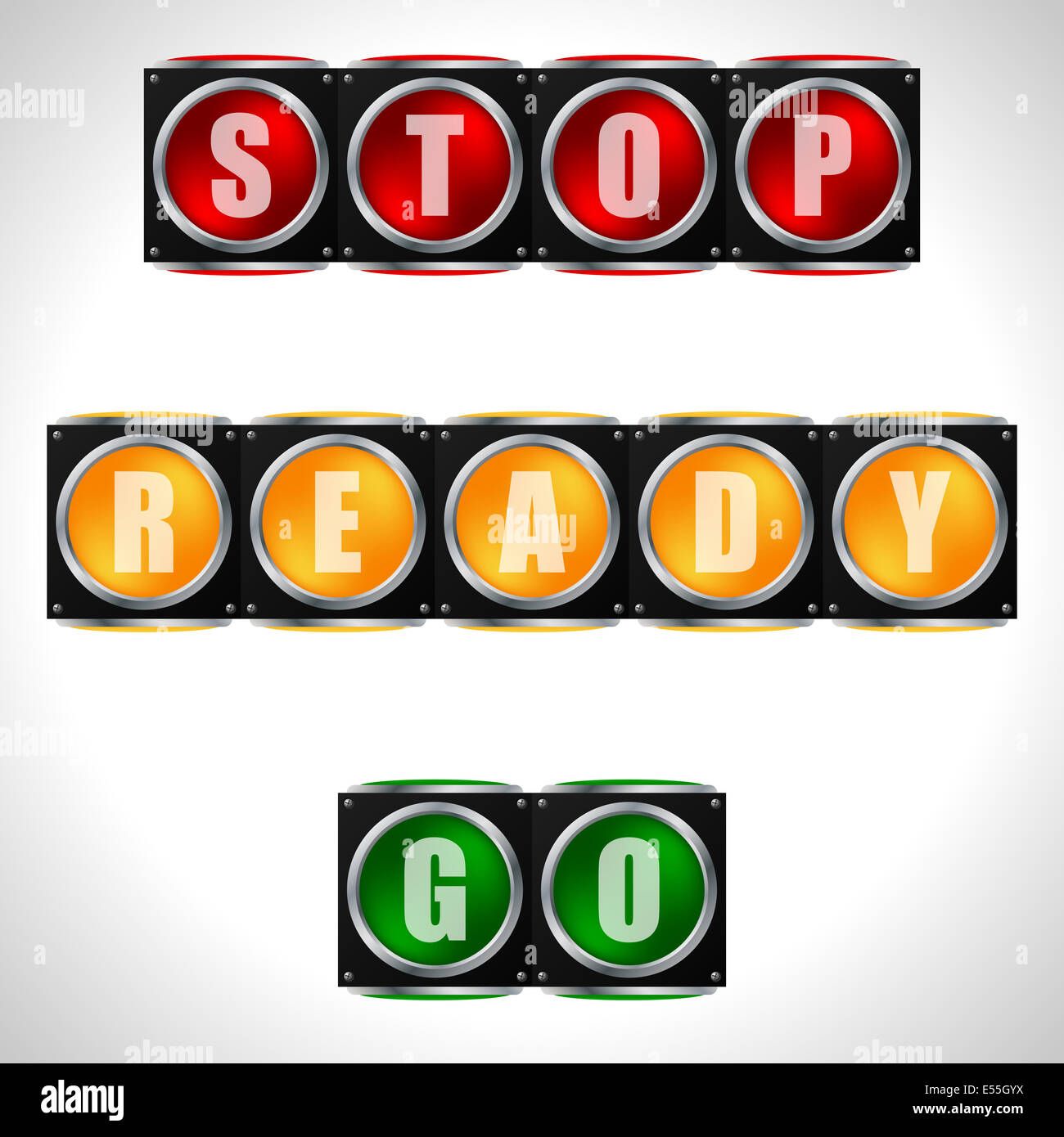 Stop go traffic signs hi-res stock photography and images - Alamy