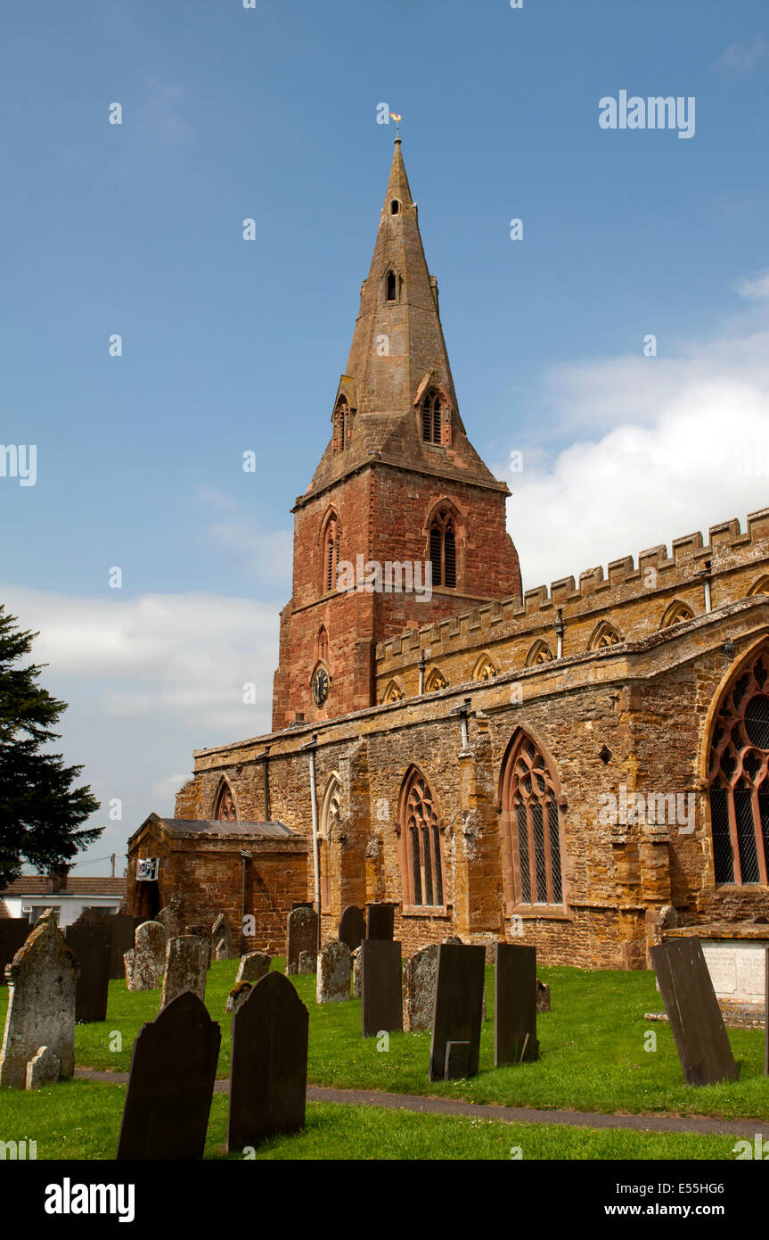 St. Margaret`s Church, Crick, Northamptonshire, England, UK Stock Photo ...