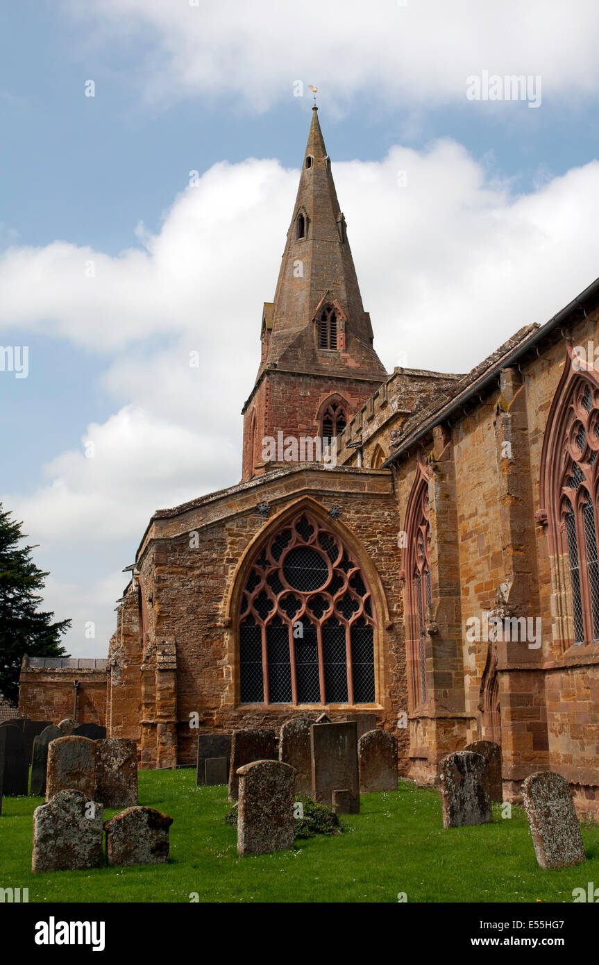 St. Margaret`s Church, Crick, Northamptonshire, England, UK Stock Photo ...