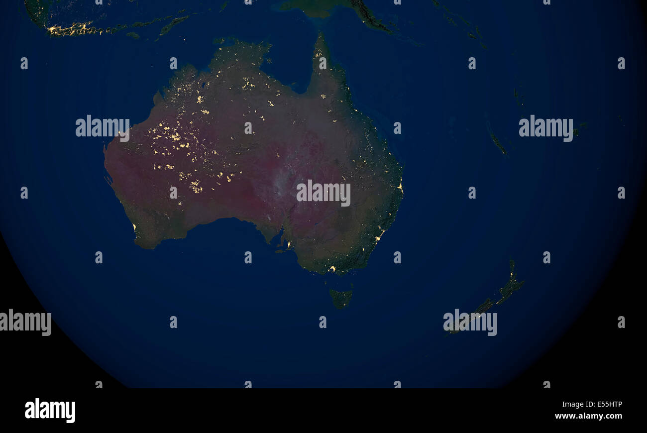 Map new zealand globe hi-res stock photography and images - Alamy