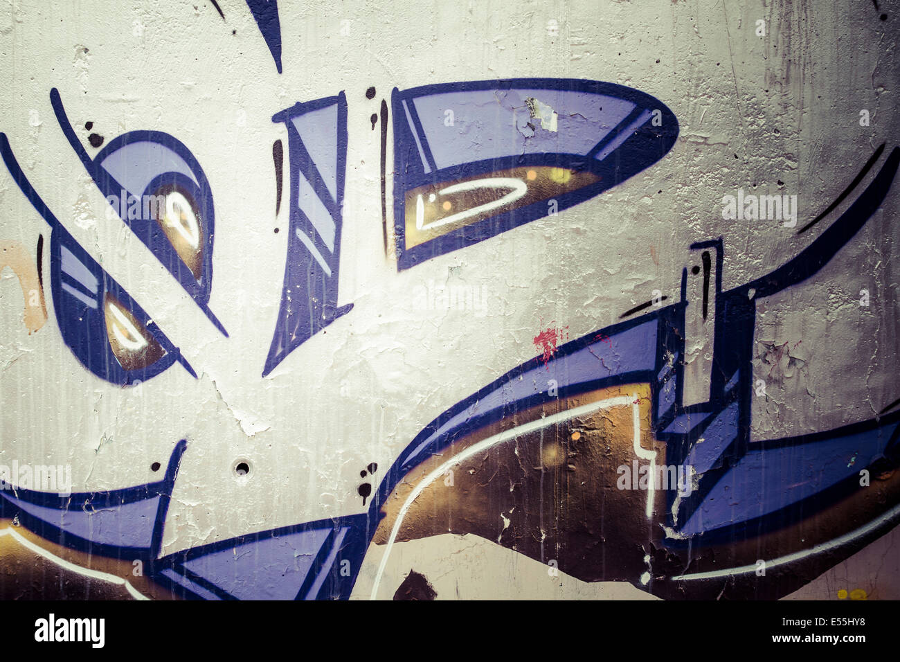 Colorful graffiti, abstract grunge grafiti background over textured ...