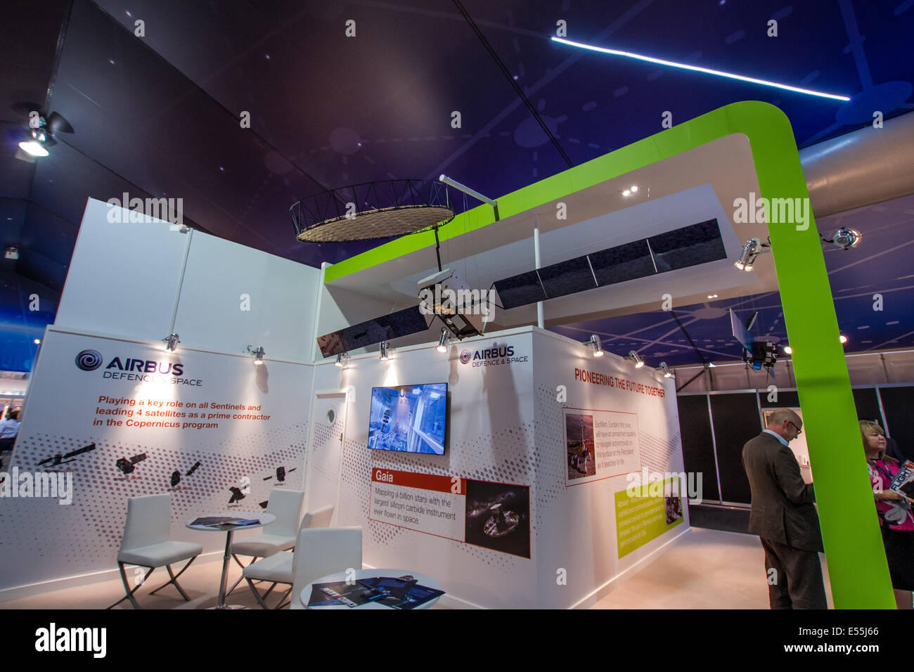 The Space Zone and Space Day Conference at the Farnborough ...