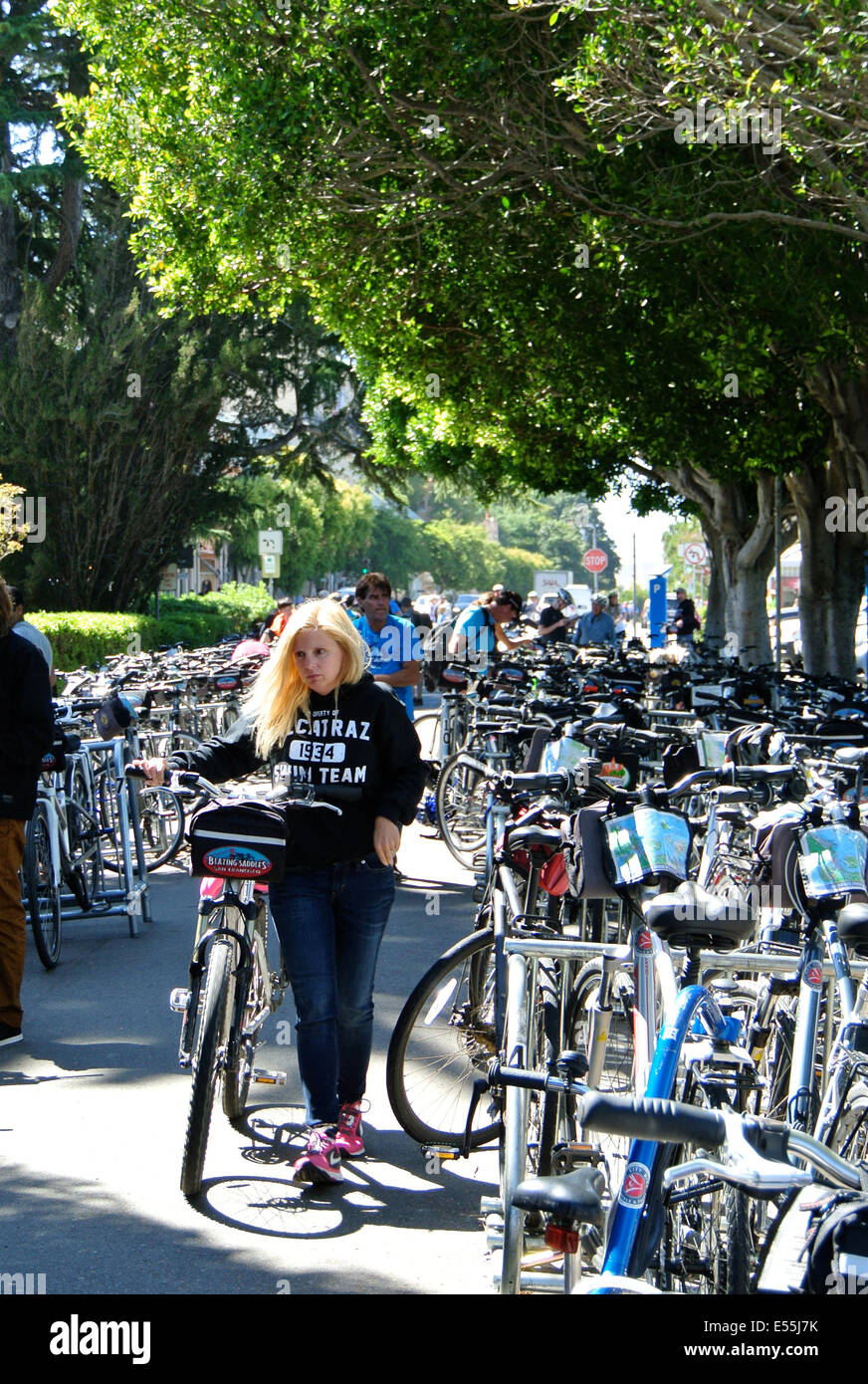 Bike racks hi-res stock photography and images - Alamy