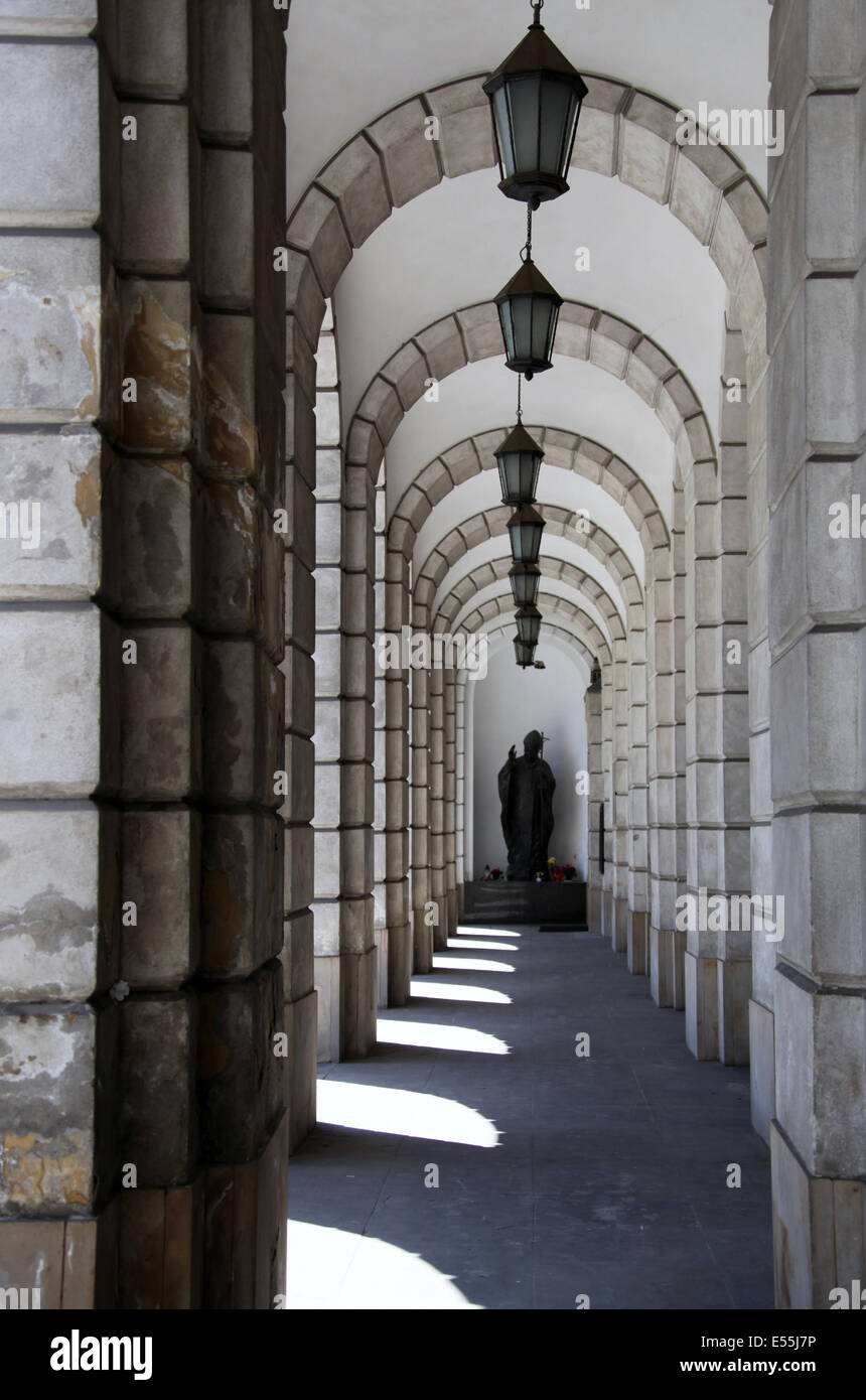 Archways In A Museum Wall