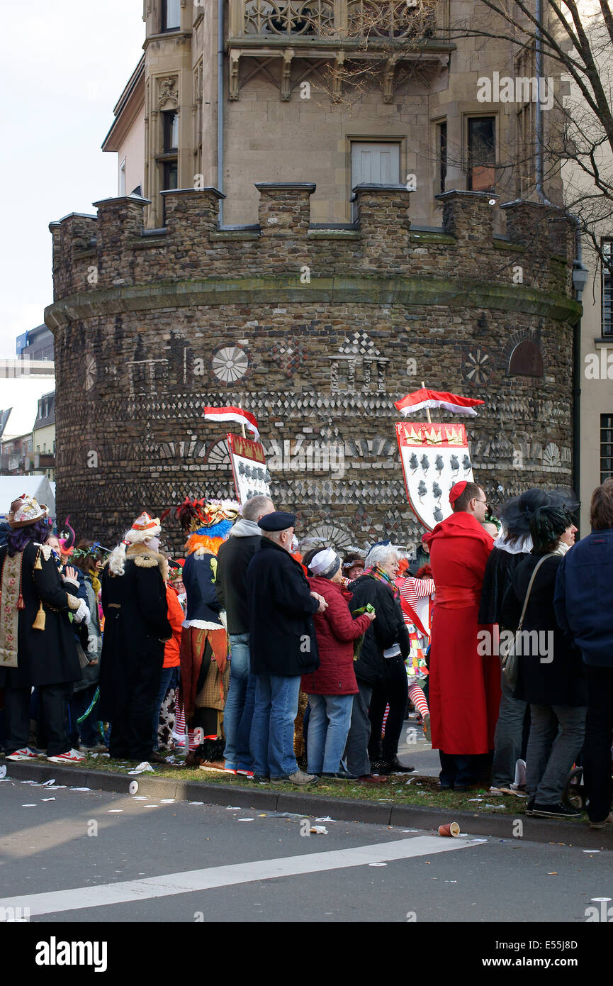Priest at the Carnival Stock Photo - Alamy