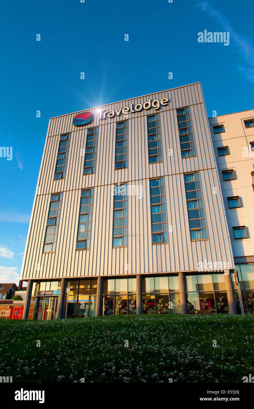 travelodge hotel great ducie street manchester Stock Photo - Alamy