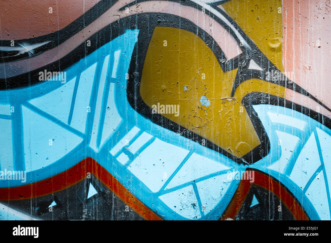 Colorful graffiti, abstract grunge grafiti background over textured ...