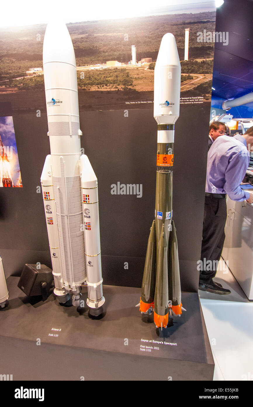 The Space Zone at the Farnborough International Air Show 2014 hosted ...