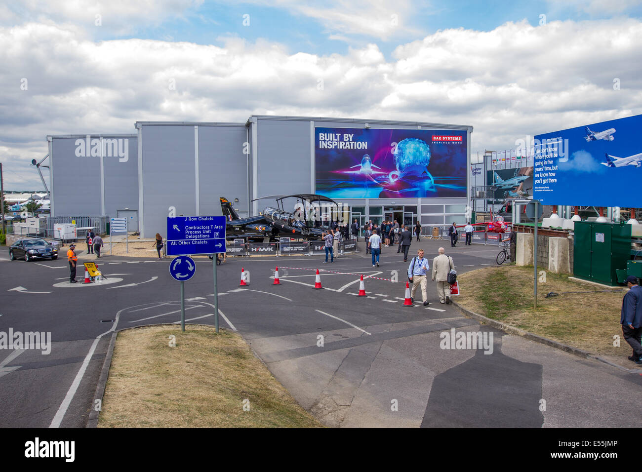 At the Farnborough International Airshow on July 15, 2014, BAE Systems ...