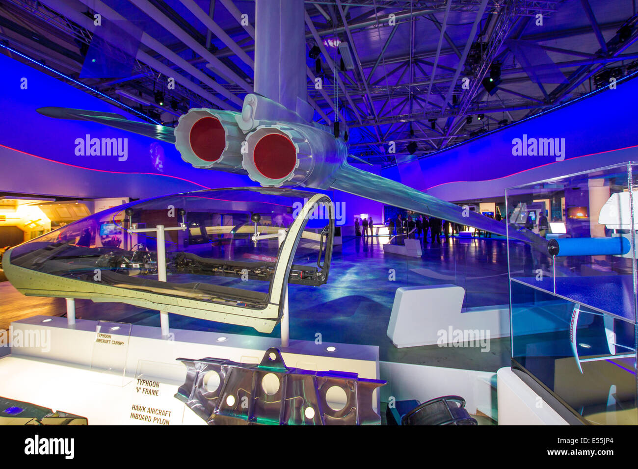 Inside BAE Systems Typhoon display At Farnborough International Air ...
