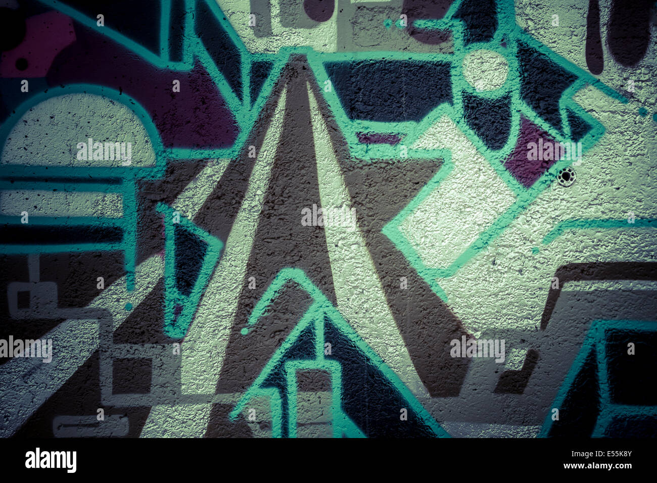 Colorful graffiti, abstract grunge grafiti background over textured ...