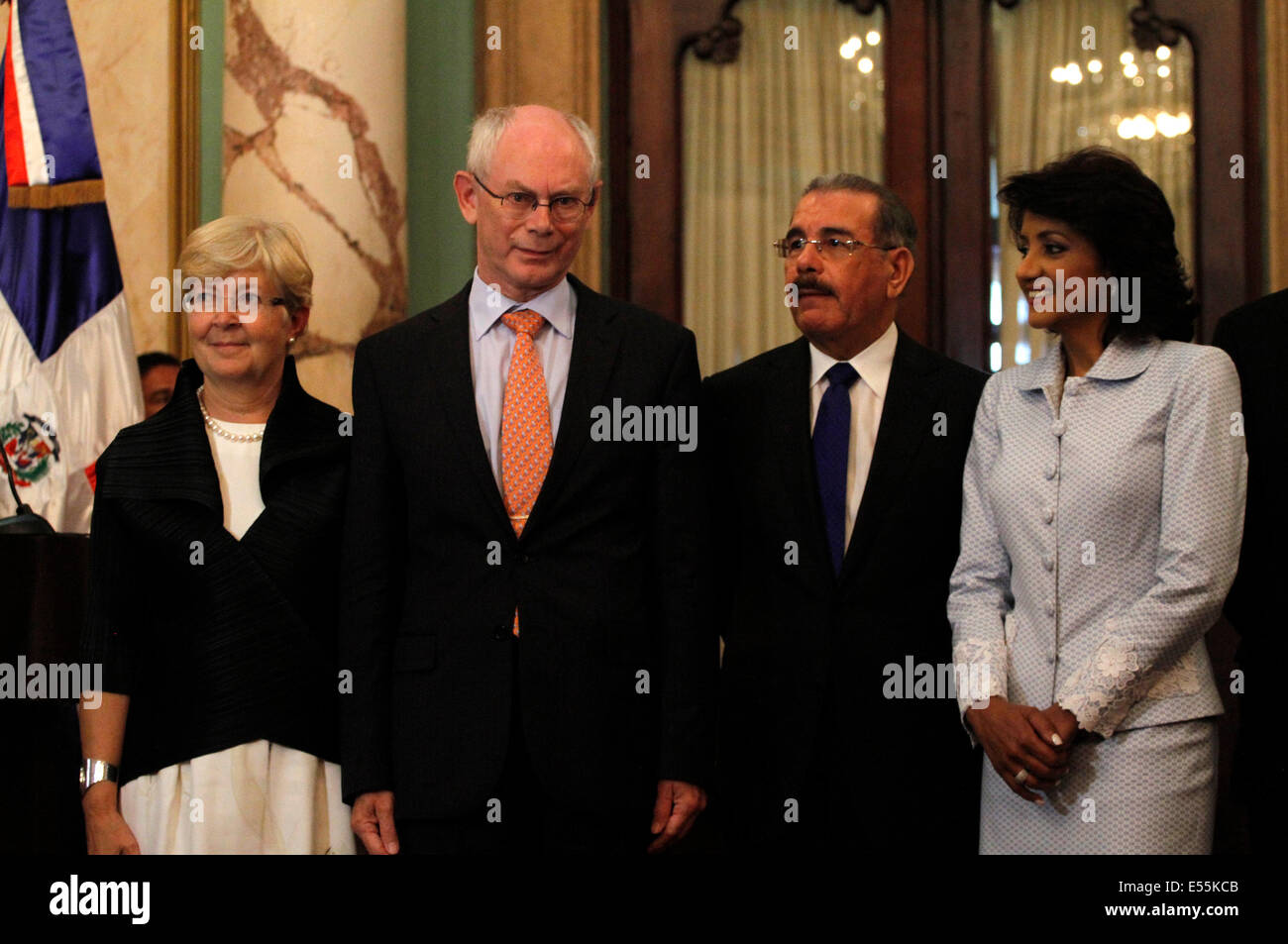 Santo Domingo, Dominican Republic. 21st July, 2014. European Council ...