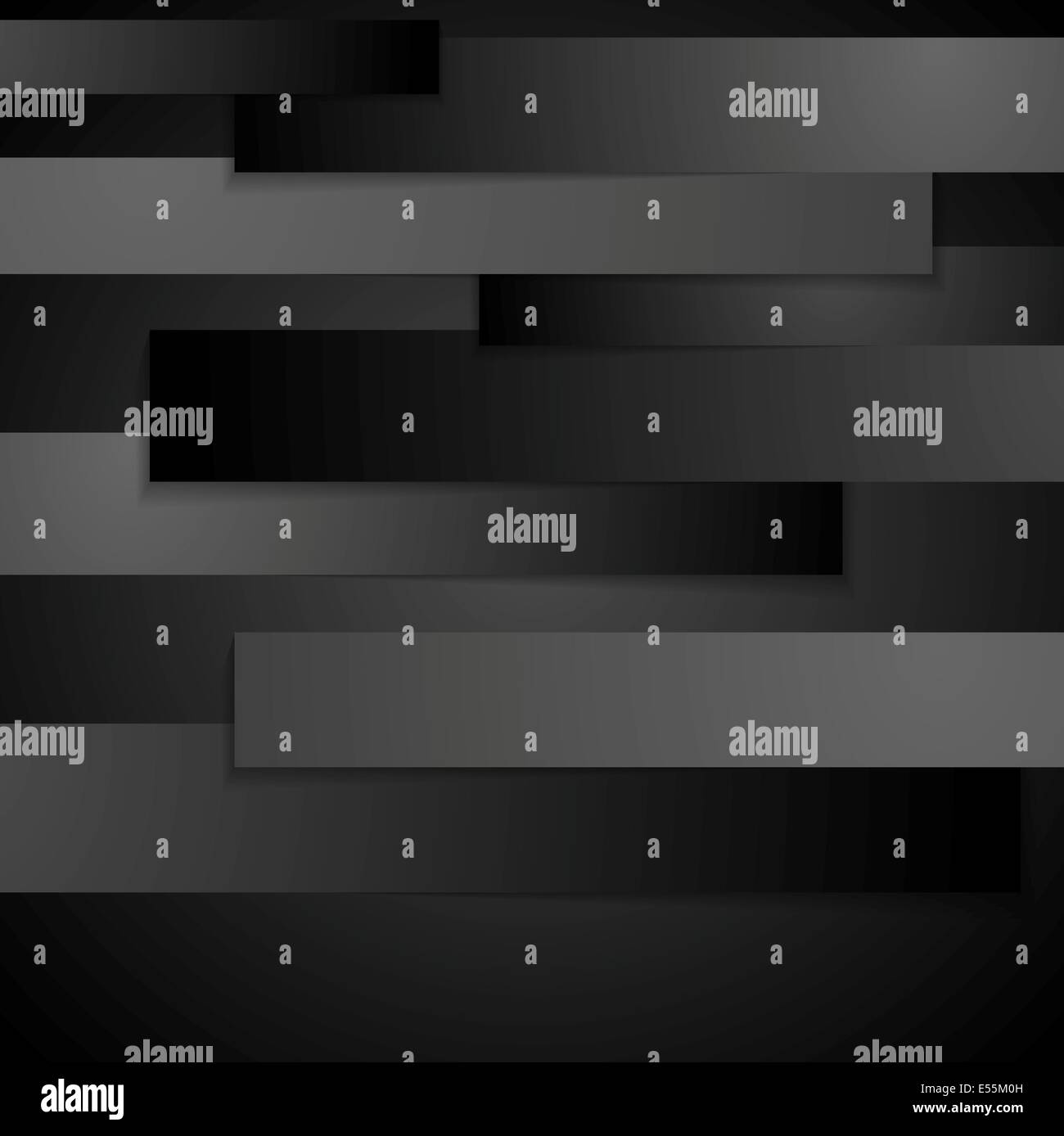 Abstract black geometry vector design Stock Photo - Alamy