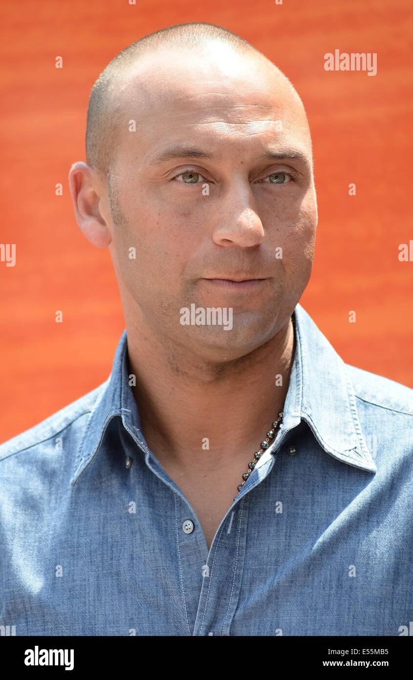 New York, NY, USA. 21st July, 2014. Derek Jeter at a public appearance ...