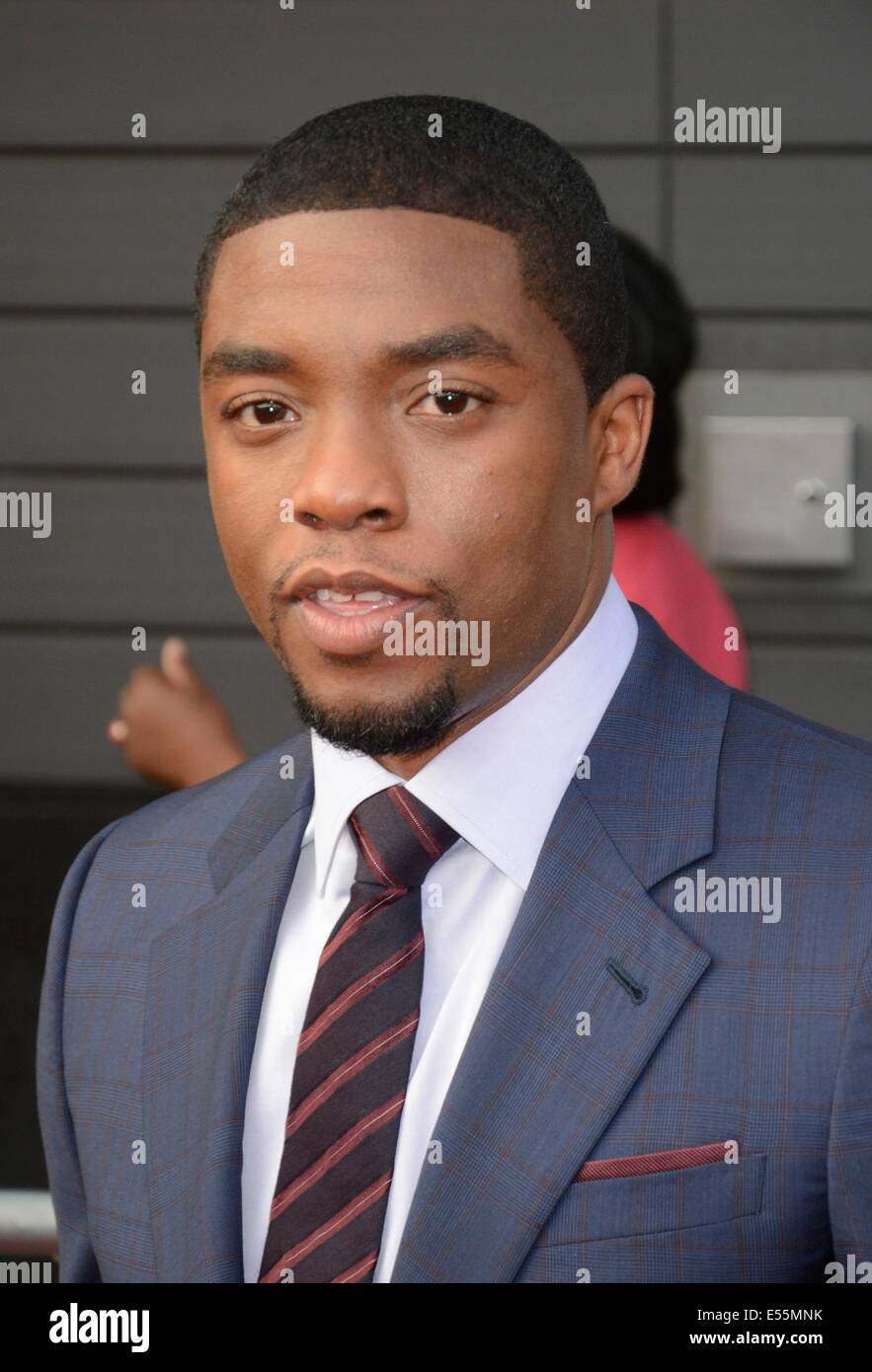 New York, NY, USA. 21st July, 2014. Chadwick Boseman at arrivals for ...