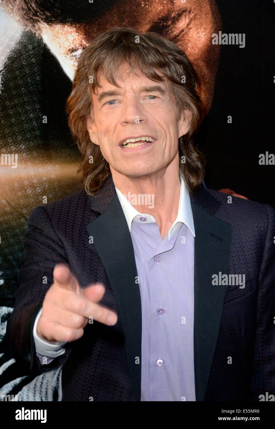 New York, NY, USA. 21st July, 2014. Mick Jagger at arrivals for GET ON ...