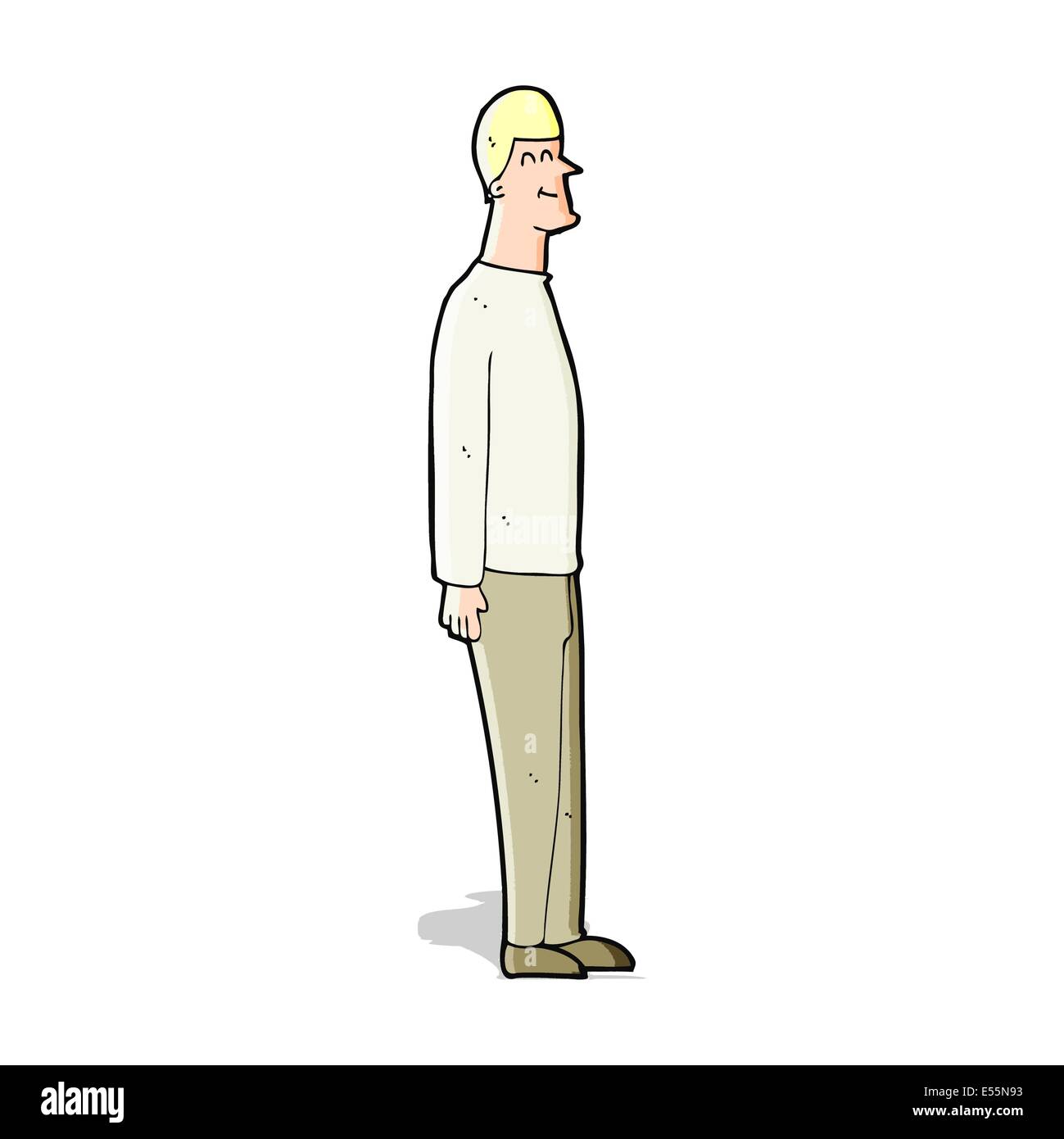 cartoon tall man Stock Vector Image & Art - Alamy
