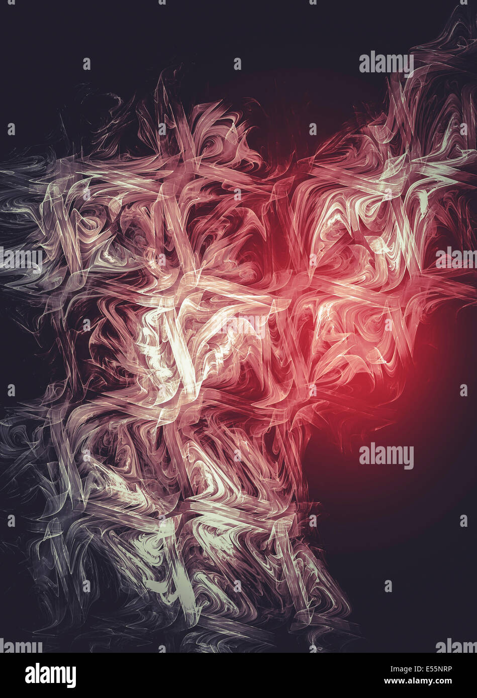 Creative design background, fractal styles with color design Stock ...