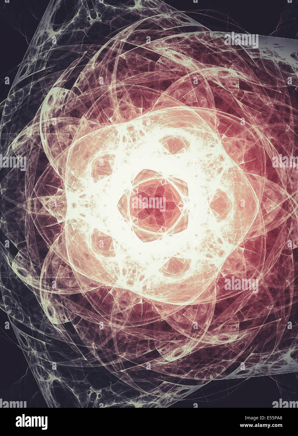 Star. Creative design background, fractal styles with color design of ...