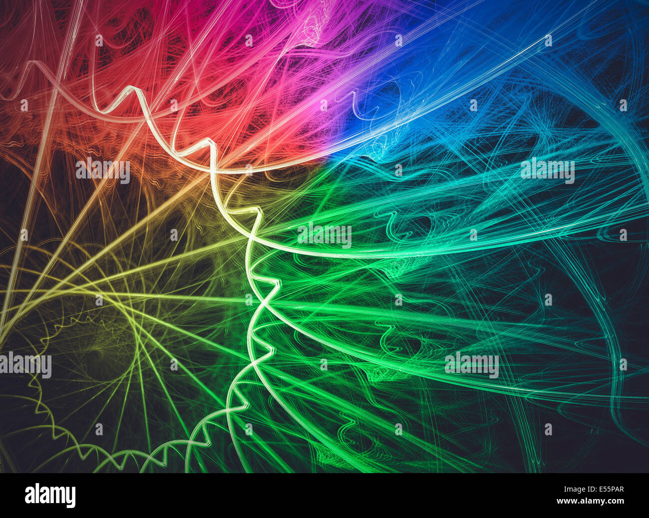 Creative design background, fractal styles with color design Stock ...