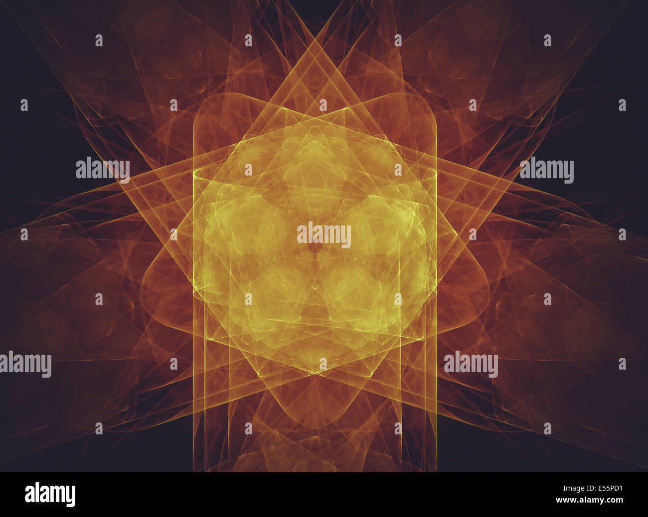 Star. Creative design background, fractal styles with color design of ...