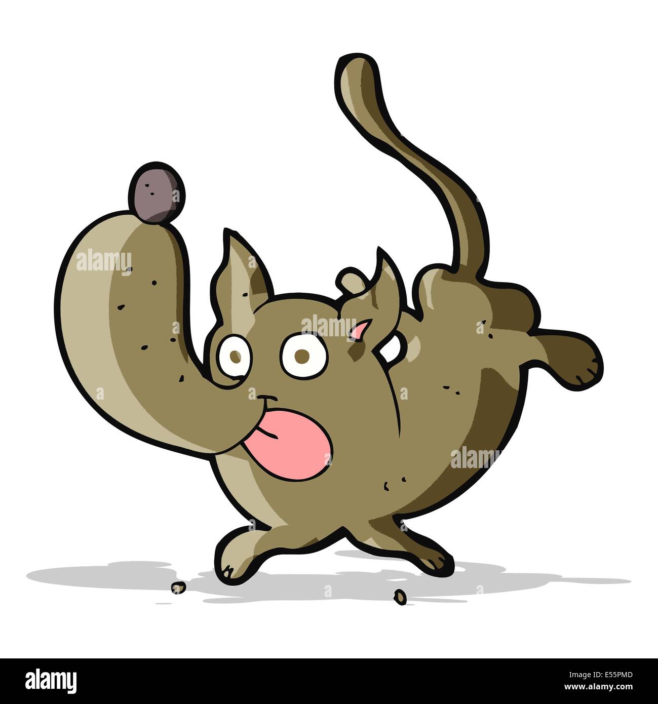 cartoon funny dog Stock Vector Image & Art - Alamy