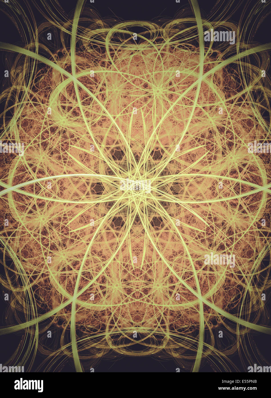 Star. Creative design background, fractal styles with color design of ...