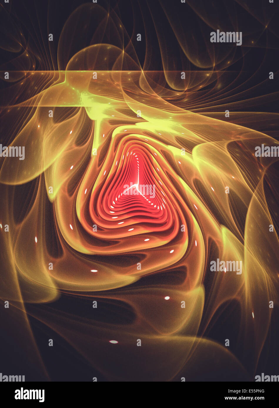 Star. Creative design background, fractal styles with color design of ...