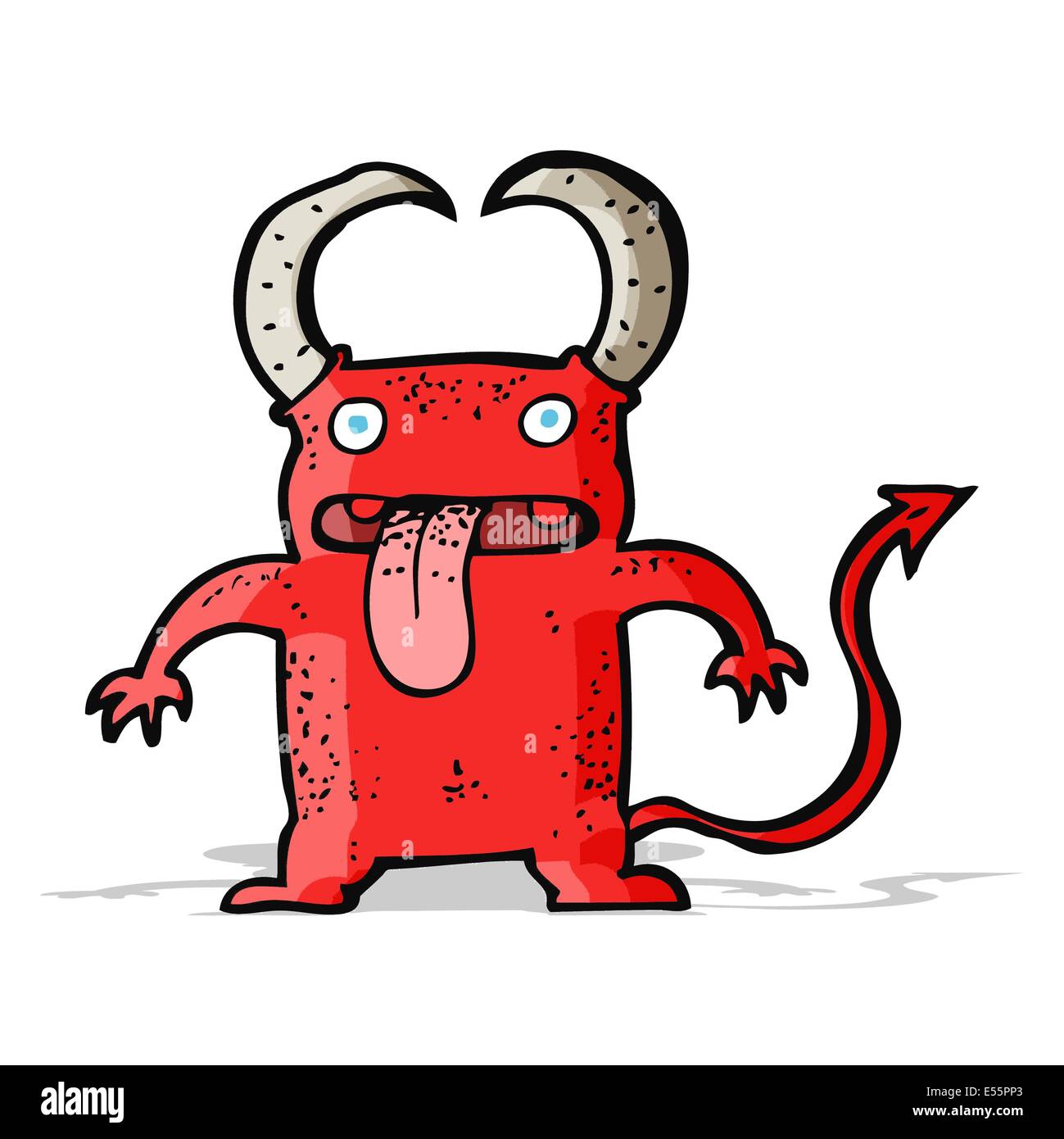 cartoon little devil Stock Vector Image & Art - Alamy