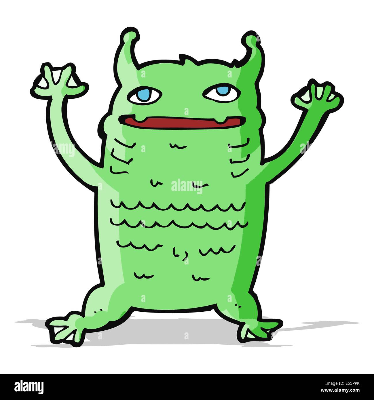 cartoon little monster Stock Vector Image & Art - Alamy