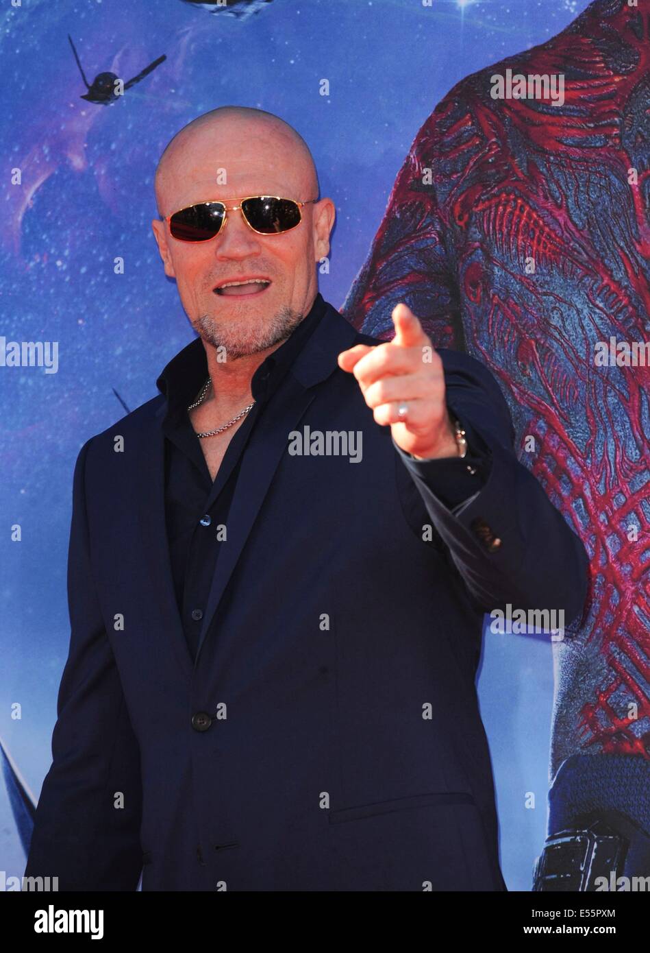 Michael Rooker at arrivals for GUARDIANS OF THE GALAXY Premiere, El ...
