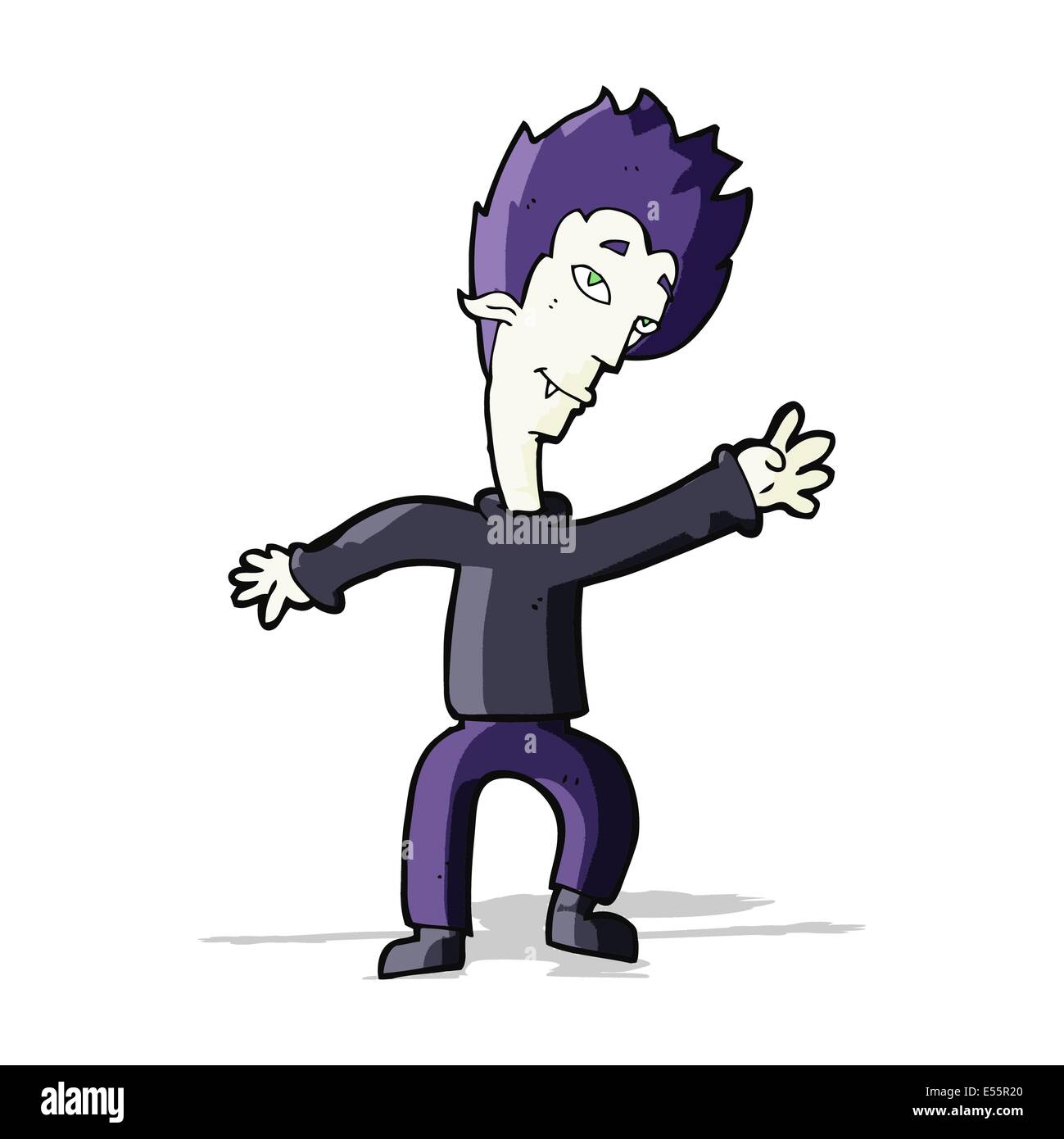 cartoon halloween vampire Stock Vector Image & Art - Alamy
