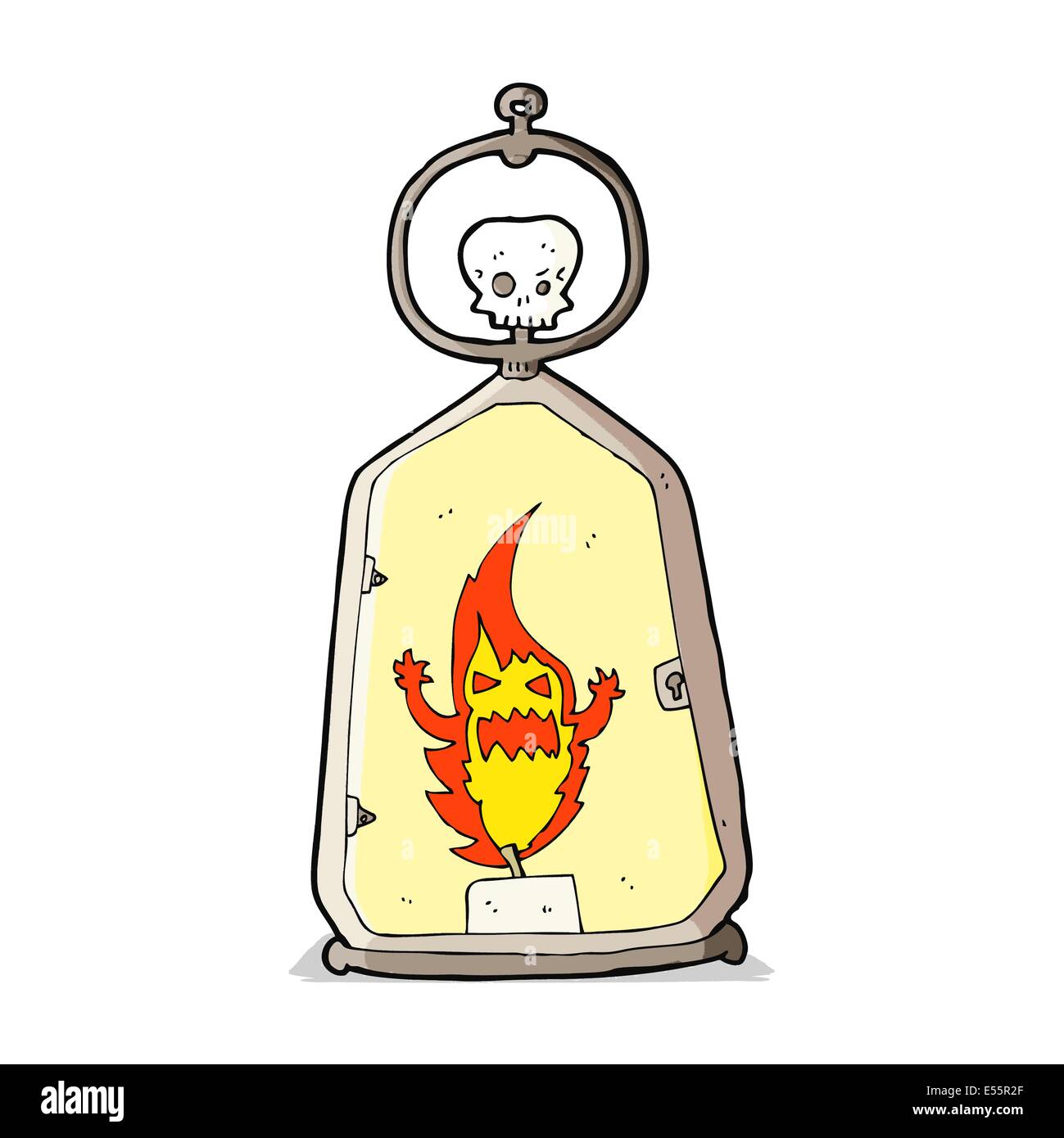cartoon spooky lantern Stock Vector Image & Art - Alamy