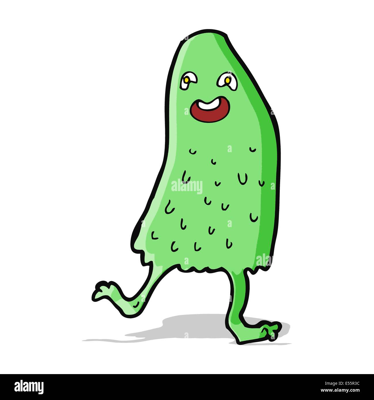 cartoon funny slime monster Stock Vector Image & Art - Alamy