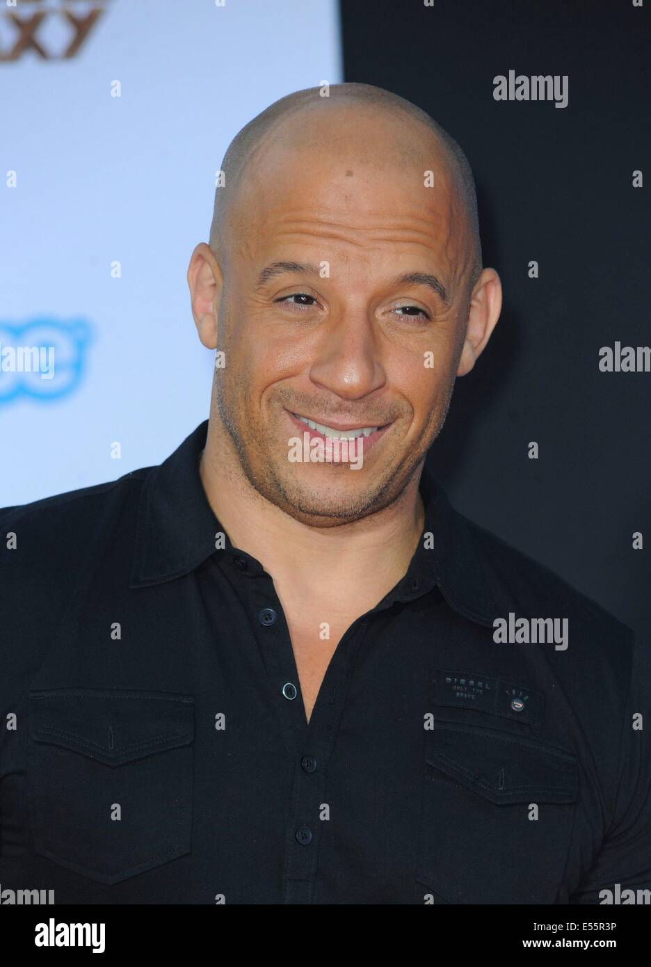 Los Angeles, CA, USA. 21st July, 2014. Vin Diesel at arrivals for ...