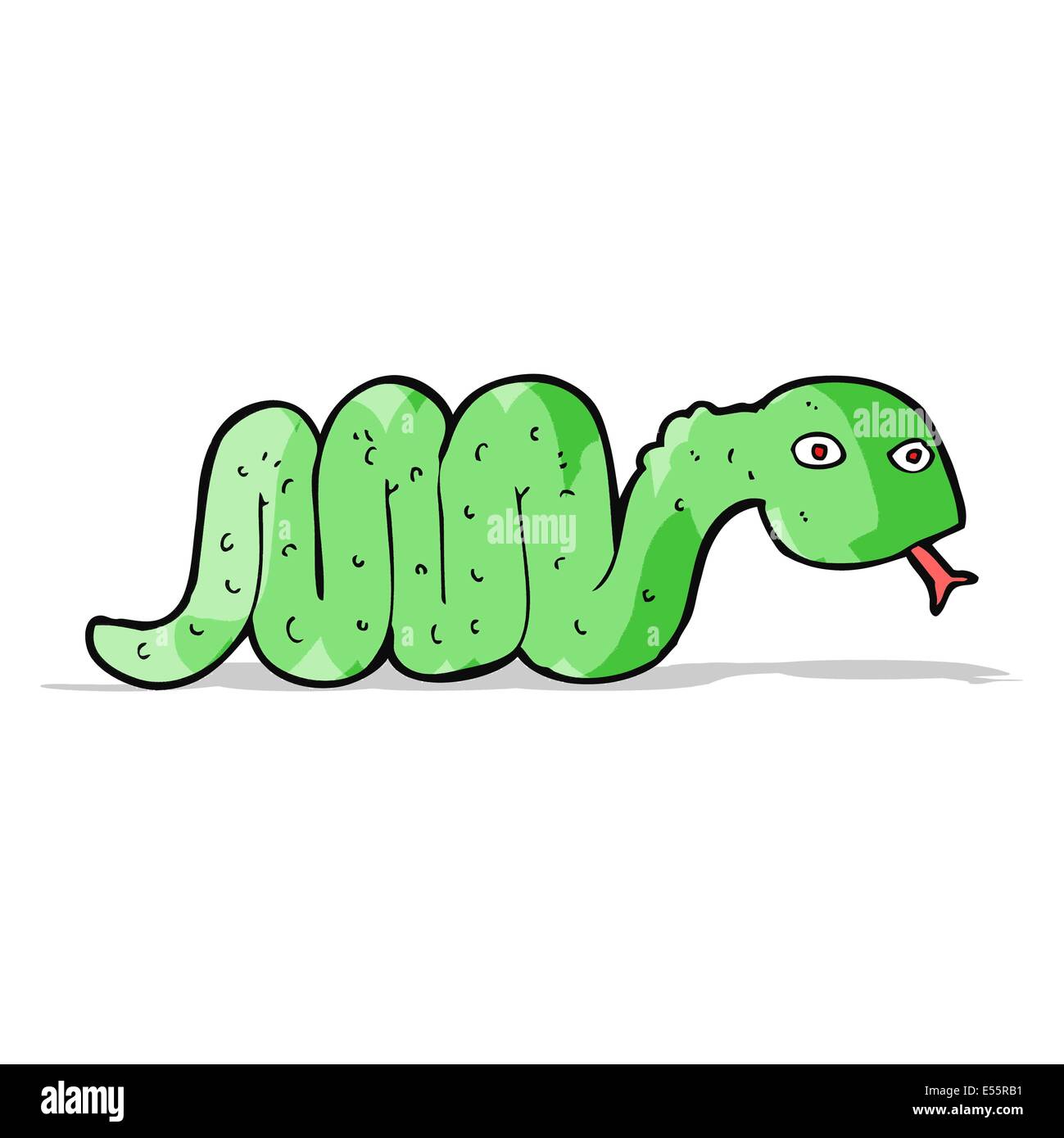 funny cartoon snake Stock Vector Image & Art - Alamy