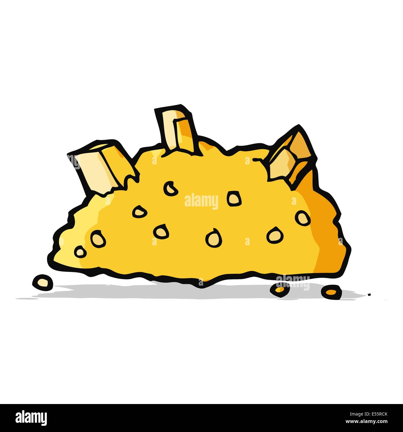 cartoon pile of gold Stock Vector Image & Art - Alamy