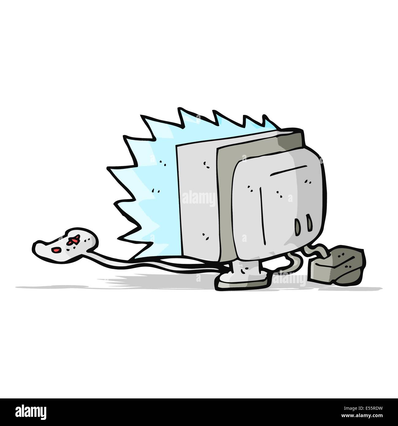 cartoon computer game Stock Vector Image & Art - Alamy