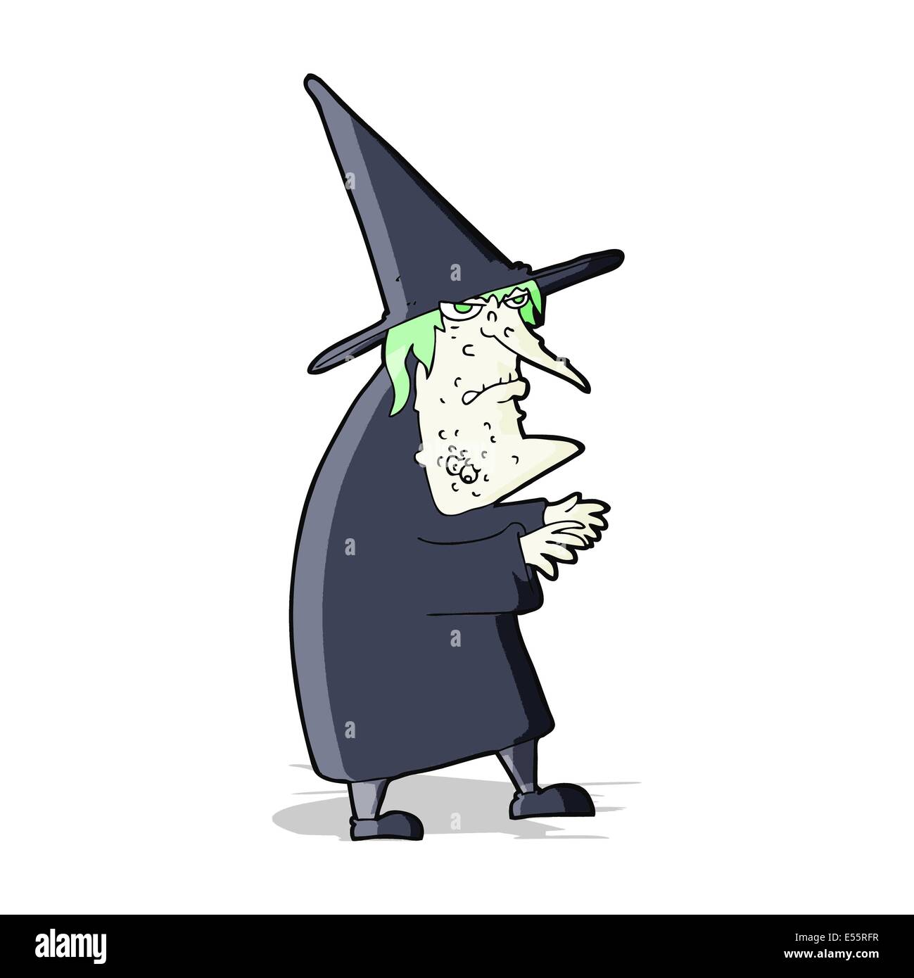 Old Witch Cartoon