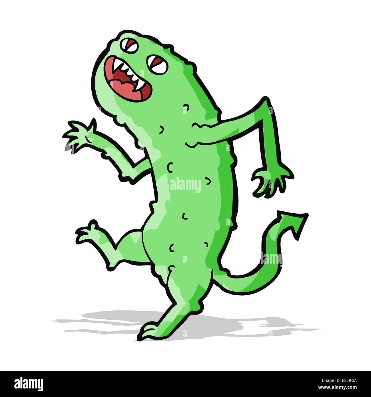 cartoon dancing monster Stock Vector Image & Art - Alamy