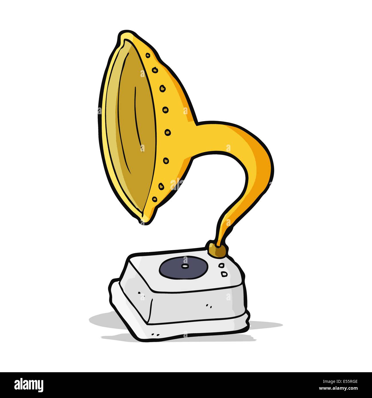 Simple phonograph Stock Vector Images - Alamy