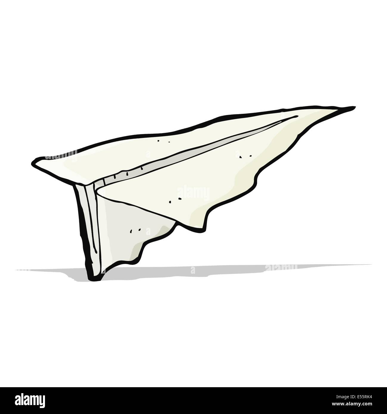 cartoon paper aeroplane Stock Vector Image & Art - Alamy