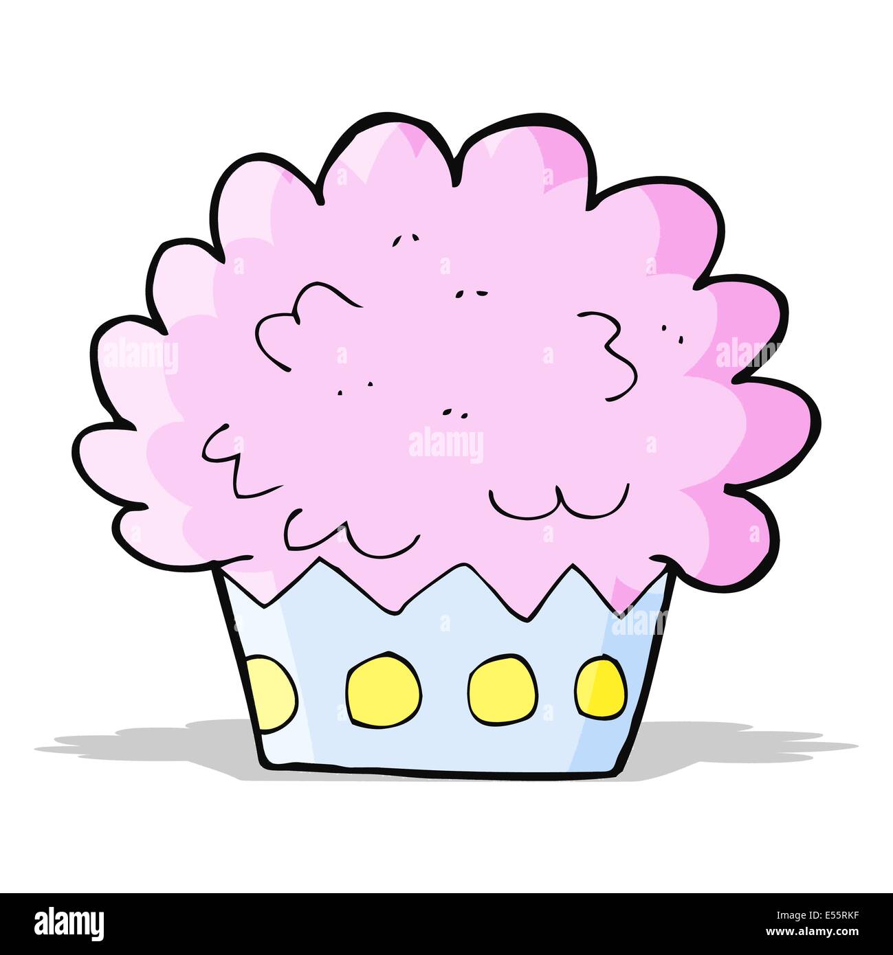 cartoon cup cake Stock Vector Image & Art - Alamy