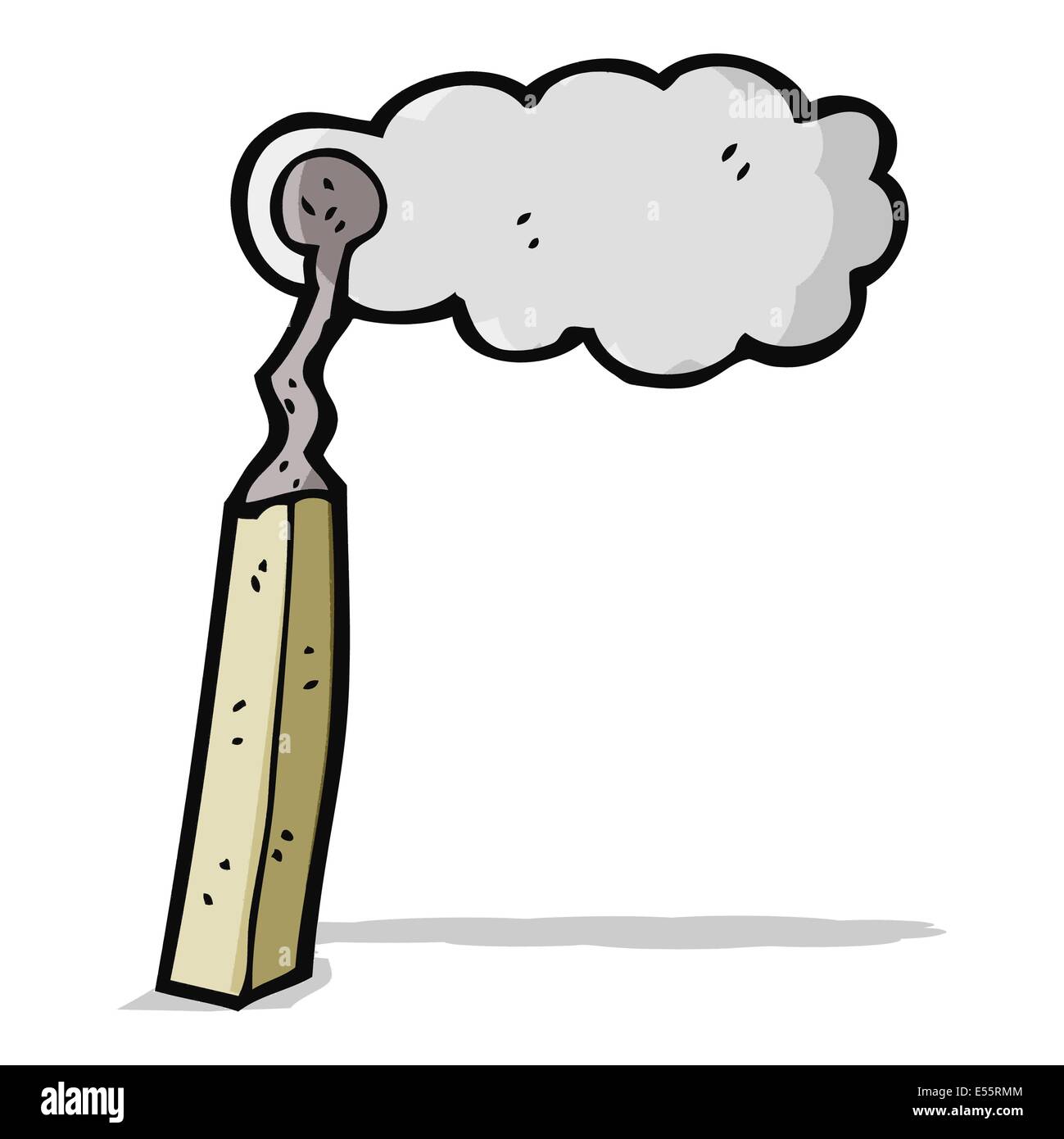 cartoon burnt match Stock Vector Image & Art - Alamy