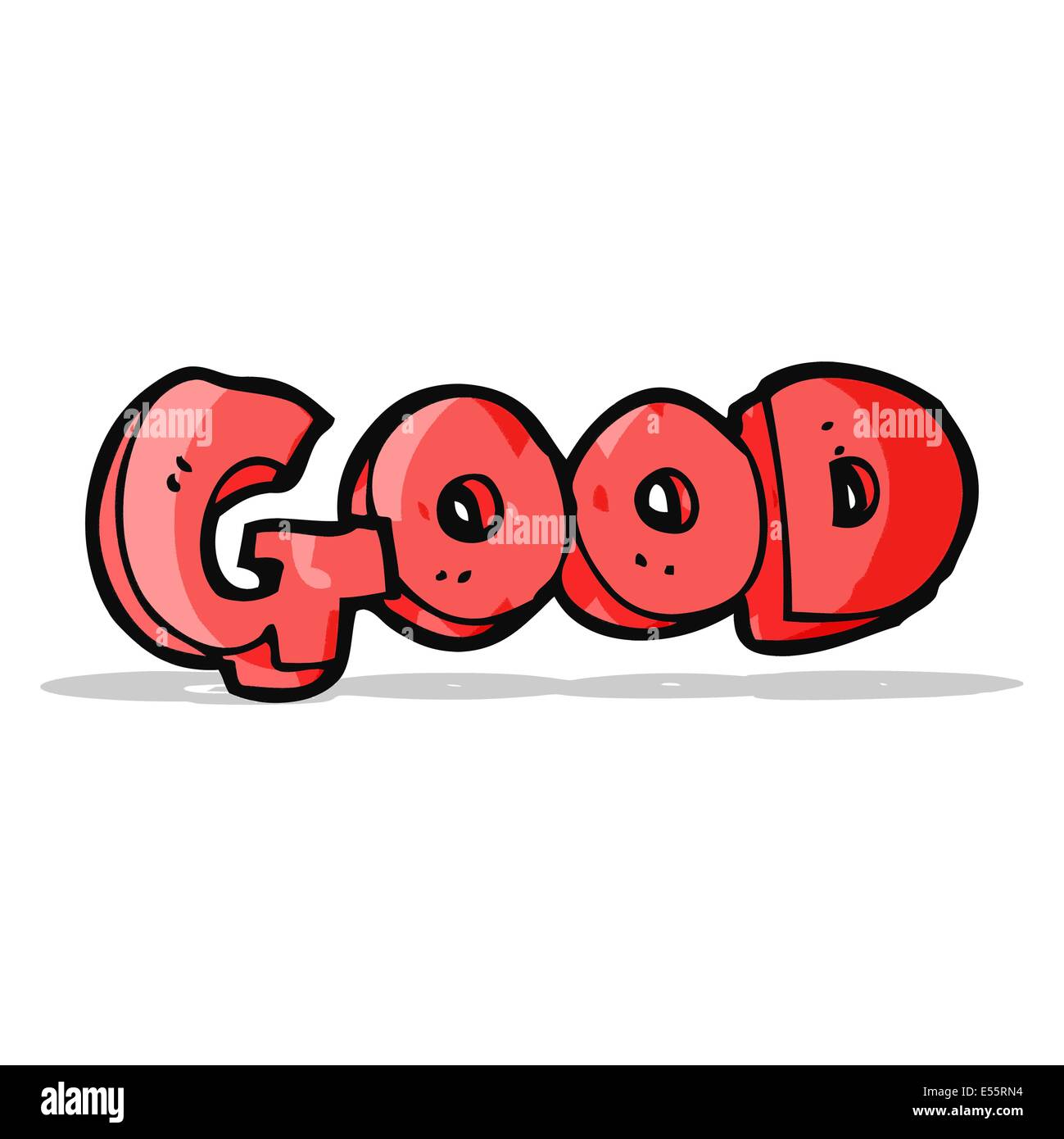 cartoon good sign Stock Vector Image & Art - Alamy