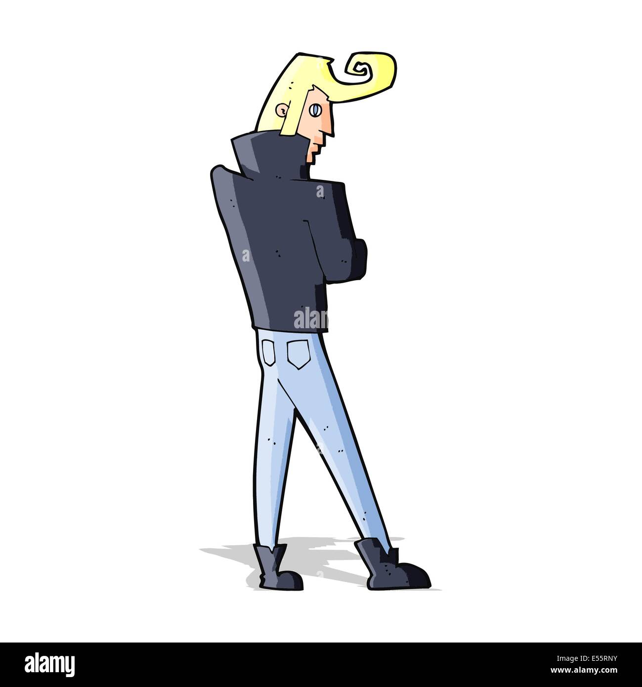 cartoon cool guy Stock Vector Image & Art - Alamy