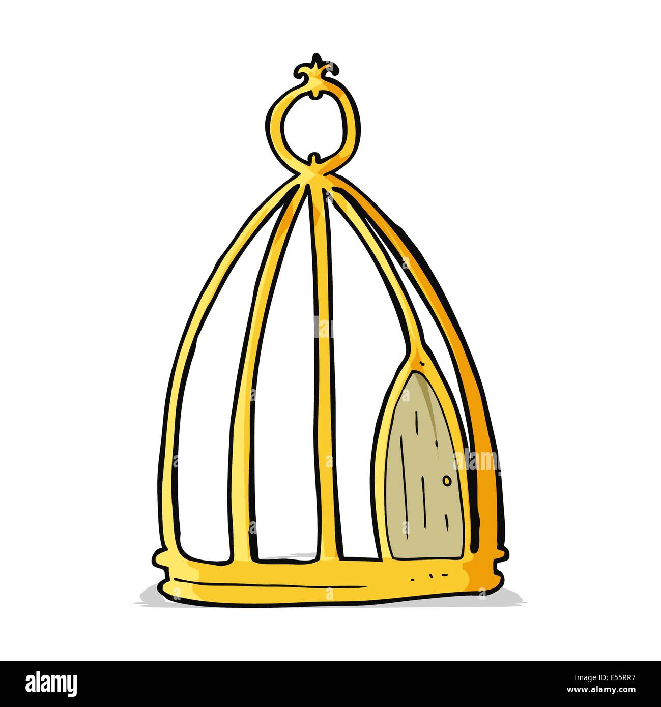 cartoon bird cage Stock Vector Image & Art - Alamy