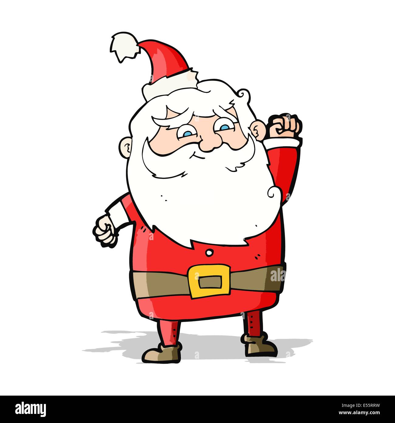 cartoon santa claus Stock Vector Image & Art - Alamy