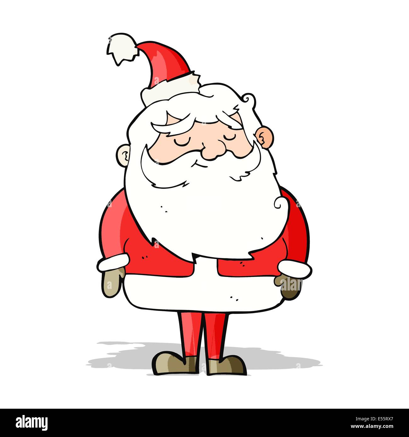 cartoon santa claus Stock Vector Image & Art - Alamy
