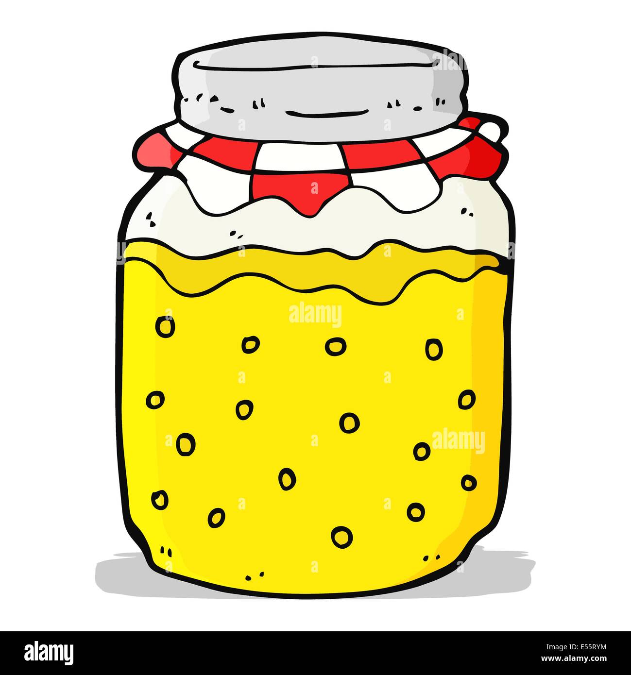 cartoon honey jar Stock Vector Image & Art - Alamy